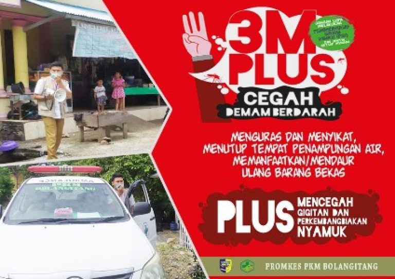 Waspada DBD, Promkes Puskesmas Bolangitang Sosialisasi 3M Plus ... Waspada DBD, Promkes Puskesmas Bolangitang Sosialisasi 3M Plus ...